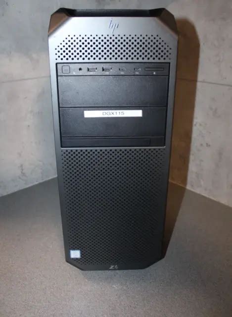 Hp Z6 G4 Workstation Dual Intel Xeon Gold 5122 3 6ghz 256g M 2 12tb Hdd