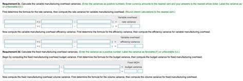 Variable Manufacturing Overhead Variance Meaning