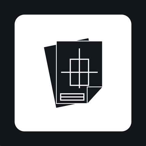 Home Construction Project Icon Simple Style 14589672 Vector Art At