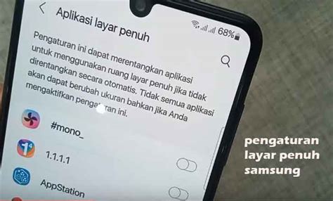 Pengaturan Layar Penuh Samsung Begini Caranya Pakai Metode Daritekno