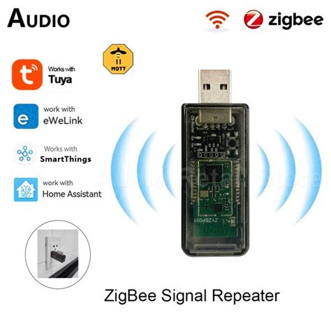 Zigbee 3 0 USB Signal Amplifier Extender Signal Repeater For Tuya