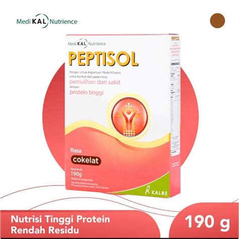 Jual Peptisol 189 Gram Susu Tinggi Protein Shopee Indonesia
