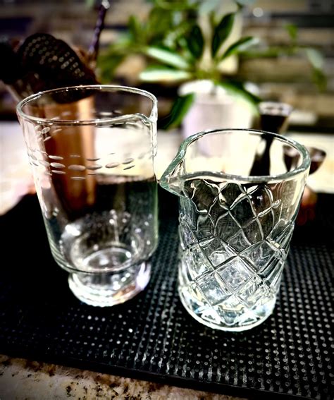 Mixing Glasses Casablanca Cocktails