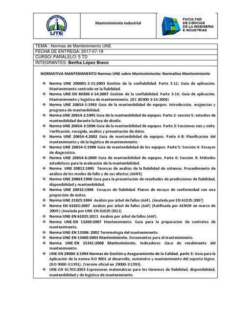 Mantenimiento Pdf Ingeniería De Confiabilidad Ingeniería De Sistemas