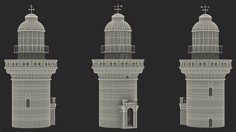 Small Lighthouse 3d Model 39 3ds Blend C4d Fbx Max Ma Lxo Obj Free3d