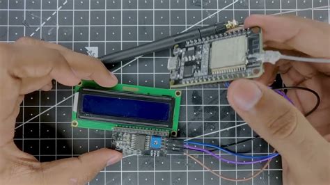 Using A X I C Lcd Display With Esp Electronicslabcom How To Use
