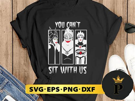 Bad Witch You Cant Sit With Us Svg Hocus Pocus Svg Halloween