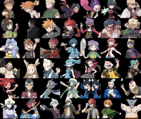 Pokemon Leaders And Elite Four Members Gens 1 8 Tier List