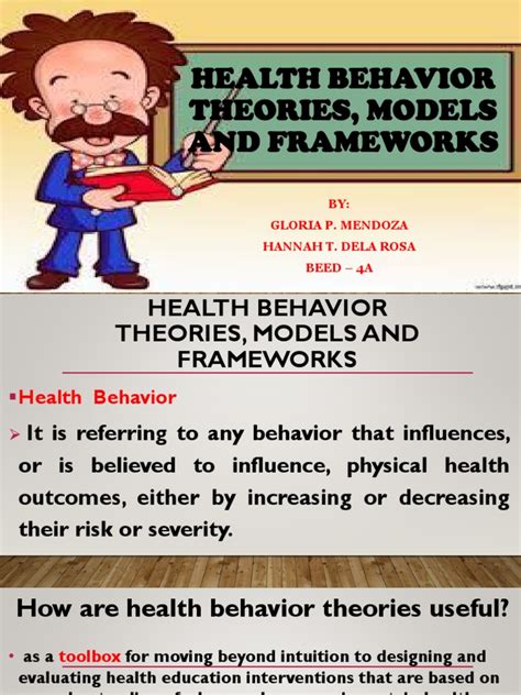 Health Behavior Theories Models And Frameworks Pdf Behavior