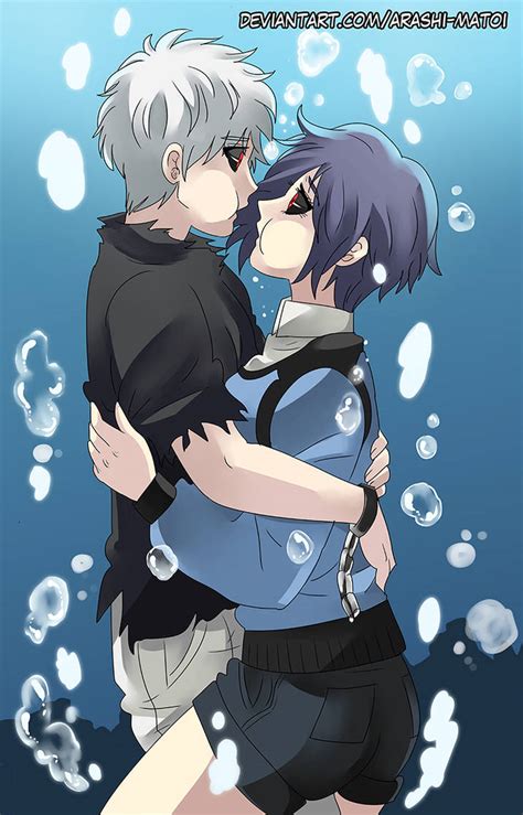 Touka X Kaneki Cover By Arashi Matoi On Deviantart