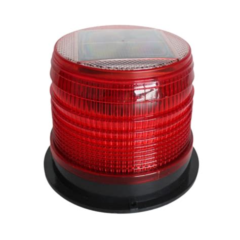 Baliza con Luz Estroboscópica de Led con Baterías Recargables