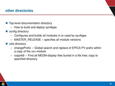 synapps status and plans ppt download