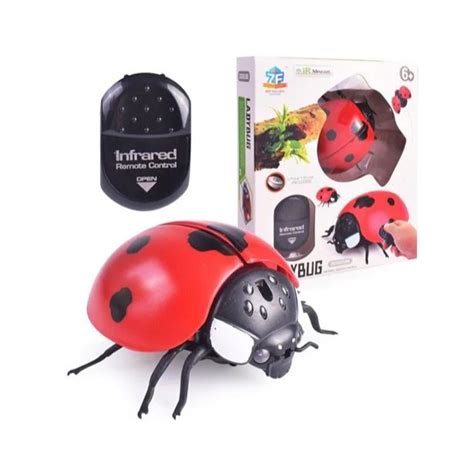 remote control lady bug infrared rc spooky insect the toy factory