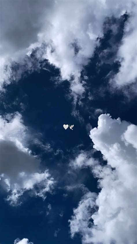 Blue Sky Aesthetics In 2024 Blue Sky Wallpaper Blue Sky Clouds Sky