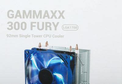 Устройство охлаждения(кулер) DeepCool Gammaxx 300 Fury, 4-pin, черный ...