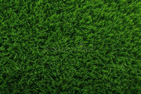 Natural Green Grass Texture Background Ai Generative Stock