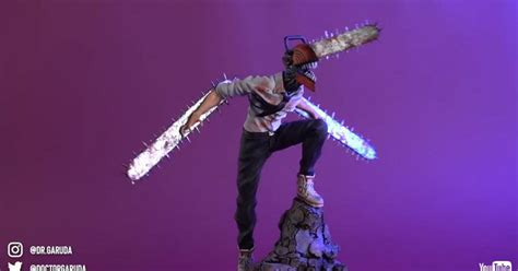 「チェンソーマン」のフィギュアを粘土で手作り 荒ぶるデンジを見事に表現！ 刃の駆動音が聞こえてきそう（2 2 ページ） ねとらぼ