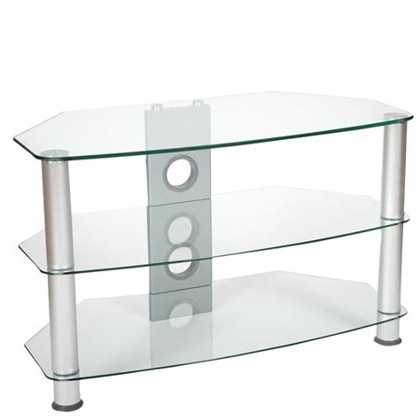 20 Best Collection Of Clear Glass Tv Stand