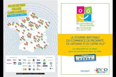 Illustrations Affiches FF83 Journée Nationale du Commerce de Proximité