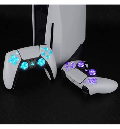 Led Rgb Light Up Button Diy Kit For Ps5 Compatible With Playstation 5