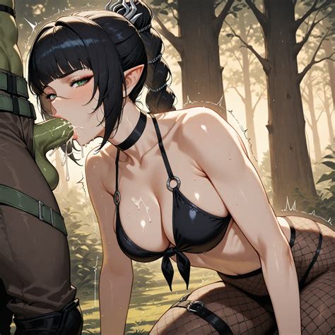 Rule 34 1boy 1girls Ai Generated Baldurs Gate 3 Blush Bra Braid