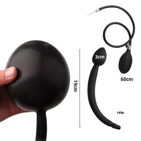 Silicone Expand Inflatable Anal Pluginflatable Butt Plug With Anal Sex
