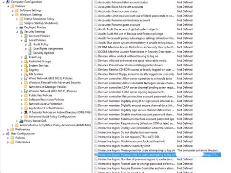 create disclaimer messages for domain computers binish varghese s it blog