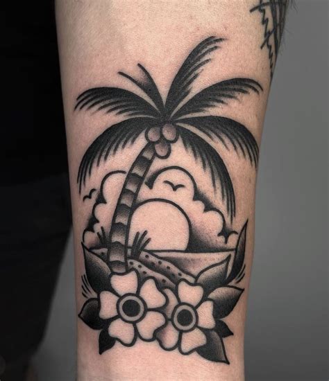 Pin By Sarah On Tattoos Palm Tattoos Traditional Tattoo Cuff