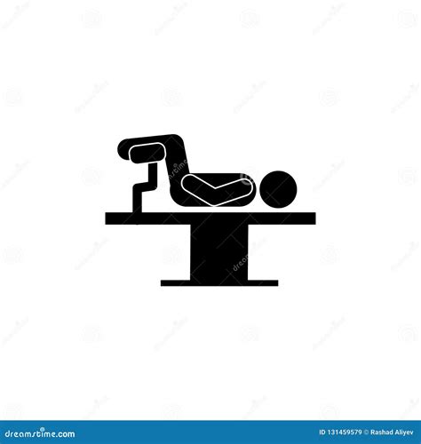 Surgery Lithotomy Icon Element Of Patient Position Icon For Mobile