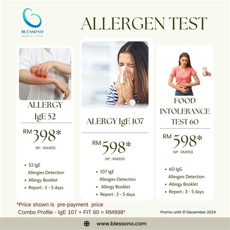 Allergy Test Malaysia Allergen Test 107 Ige Food Intolerance Test Igg