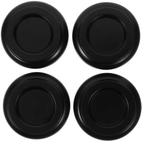 4 Pcs Upright Piano Caster Cups Piano Leg Pads Wooden Piano Leg Mat