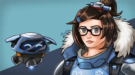 Artstation Mei Overwatch 2