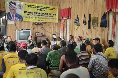 Supian HK Sosialisasikan Perlindungan Dan Pengelolaan Lingkungan Hidup DPRD Kalsel