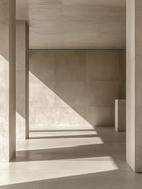 Minimalist Design Emphasizes Clean Lines And Open Spaces Premium Ai