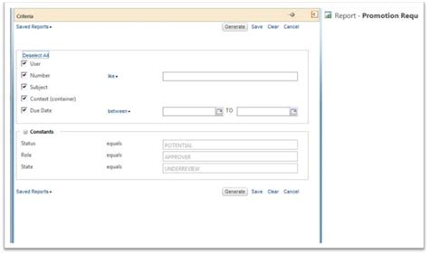 Report Builder Promotion Request Activities Ptc Community