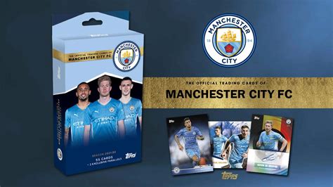 2021 22 Topps Manchester City Fc Official Team Set Soccer Cards