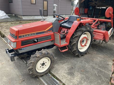 ヤンマーのトラクターFF2454WD高価買取して来ました秋田県横手市 秋田県の農機具買取ならアグリあきた