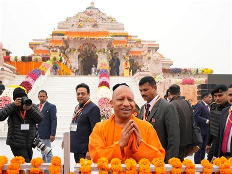Indias Modi Opens Controversial Hindu Temple In Ayodhya Religion