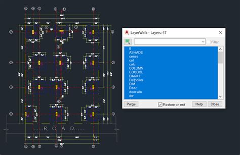 AutoCAD Manage Layers With The LAYWALK Command