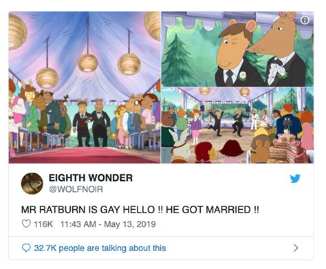 Arthur Character Comes Out And Gets Married Proud Parenting