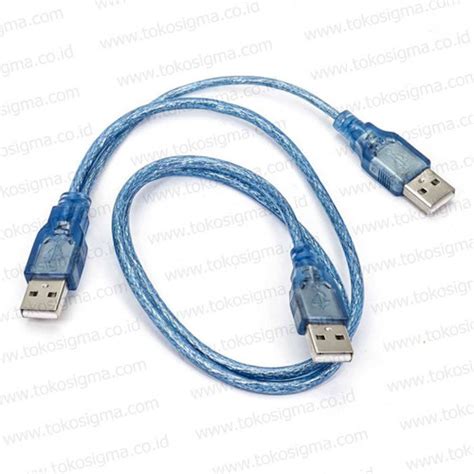 Jual Kabel USB AM AM Cowo Cowo USB2 0 Data Extra Power Y Splitter Male Male Jakarta Barat