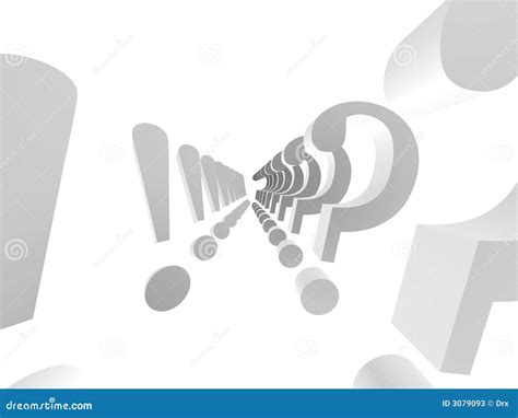 Exclamation And Question Marks Stock Illustration Illustration Of
