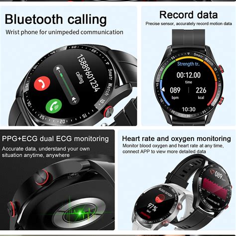 New Smart Watch AMOLED ECG PPG Watch