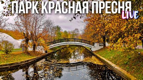 Прогулка по парку Красная Пресня - YouTube