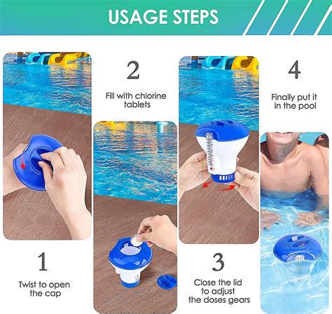 Distributeur De Chlore Flottant Doseur Automatique De Chlore Doseur