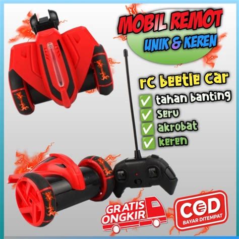 Jual Mobil Remote Control Rc Beetle Car 360 Mainan Mobil Remot Shopee Indonesia