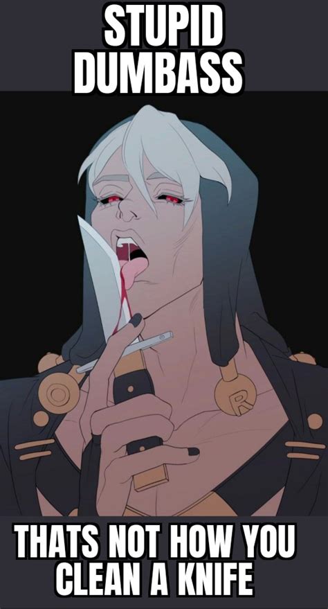 Dumb Mime Doesn T Know How Knives Work Scrolller