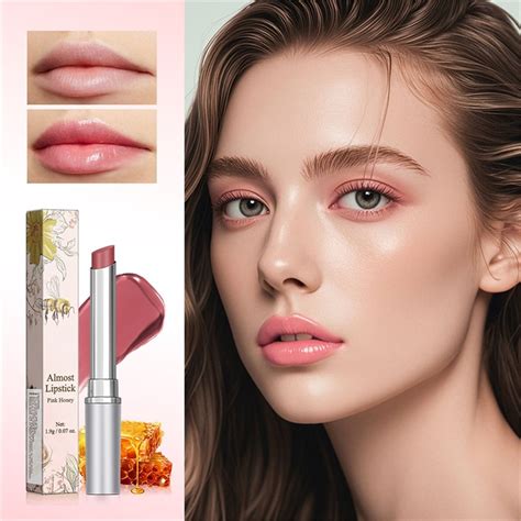 Pink Sheer Tinted Lip Balm Hydrating Honey For All Skin Tones