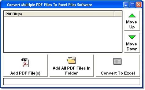 Convert Multiple Pdf Files To Excel Files Software Free Download Convert Multiple Pdf Files To