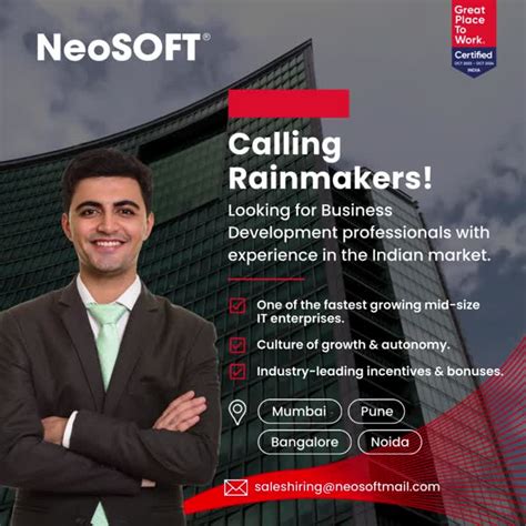 Neosoft On Linkedin Careeropportunity Joinourteam Hiring Executiverole